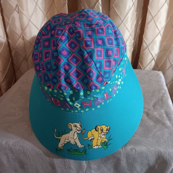 Disney | Accessories | Disney Lion King Hat Simba And Nala Vintage Sun ...